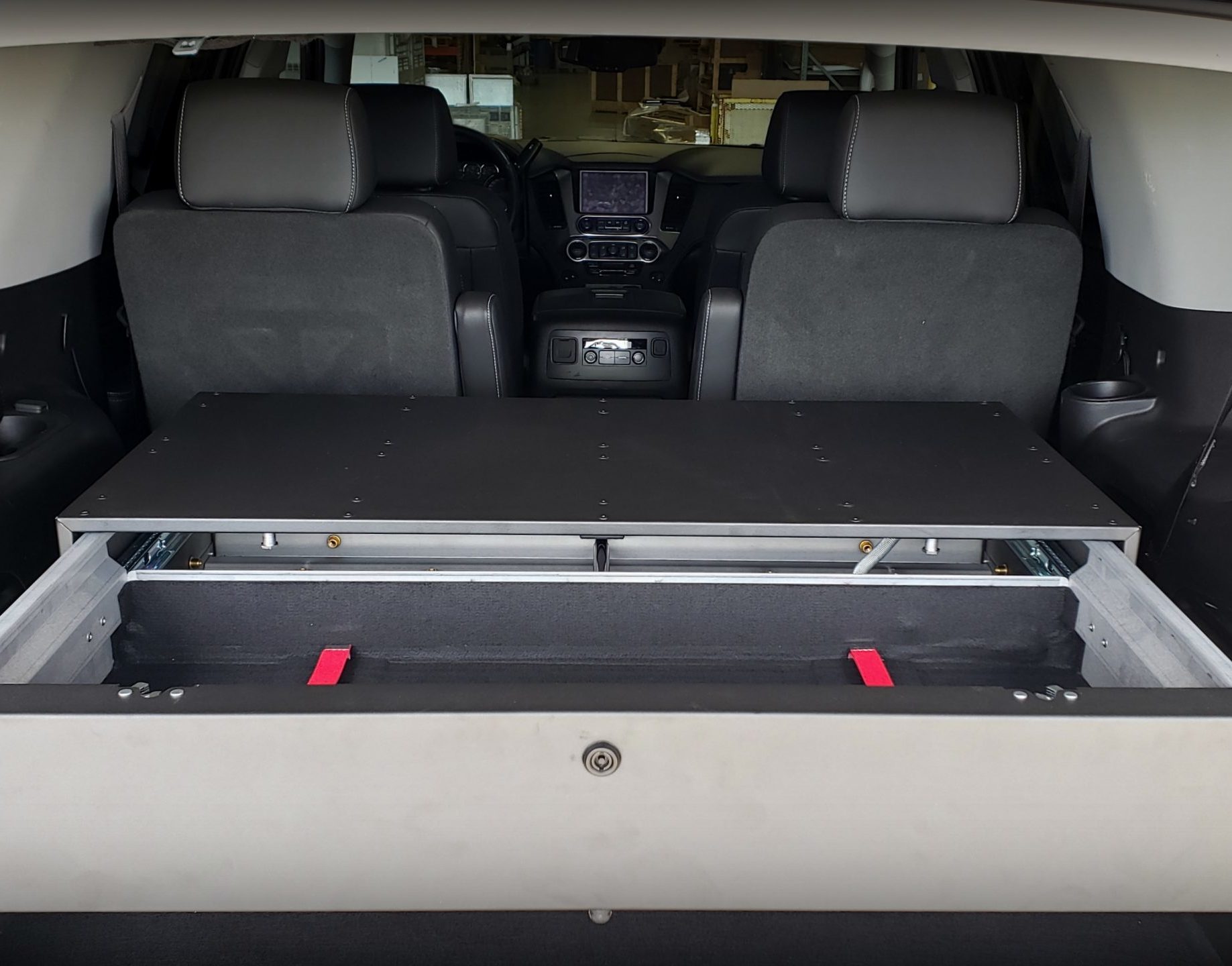 SUV Rapid Access Weapon Locker 2.0 | Vehicle Gun Safe | Estes AWS