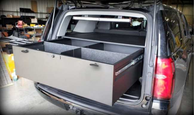 Chevy Tahoe - SUV Large Storage Box (2015-2020) - Estes AWS