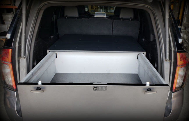 Chevy Tahoe - SUV Large Storage Box (2021+) - Estes AWS