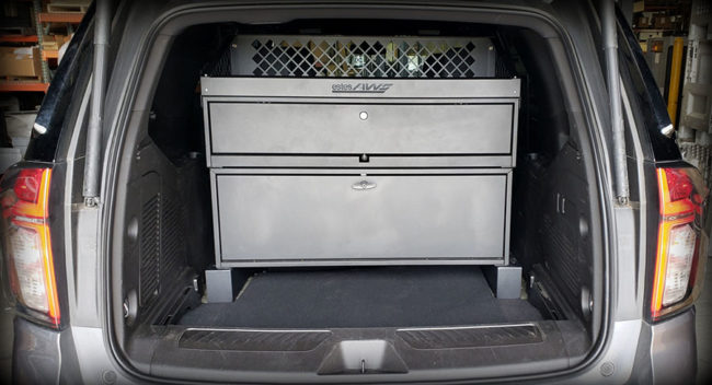 Chevy Tahoe - SUV Storage Box (2021+) - Estes AWS