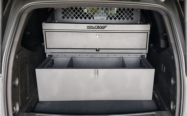 Chevy Tahoe - SUV Storage Box (2021+) - Estes AWS